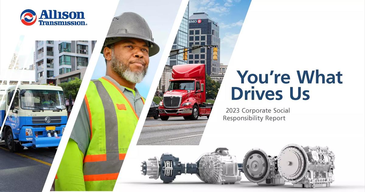Allison Transmission Releases Annual Corporate Social Responsibility ...