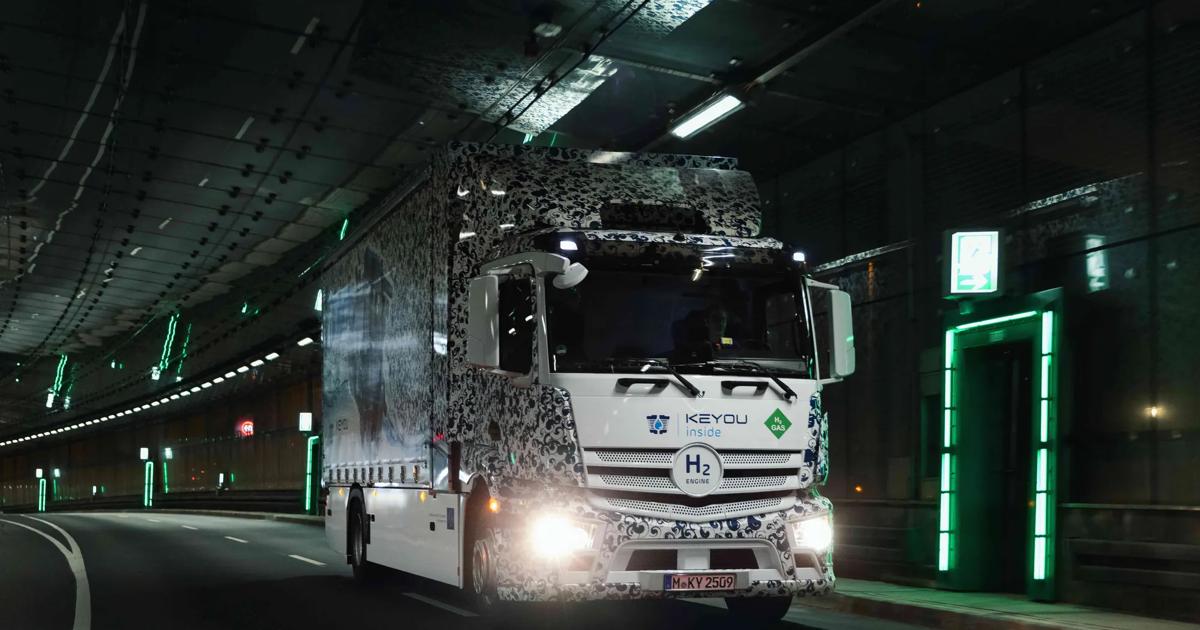 Zero-emission and Efficient: KEYOU Hands Over First Hydrogen 18-ton ...