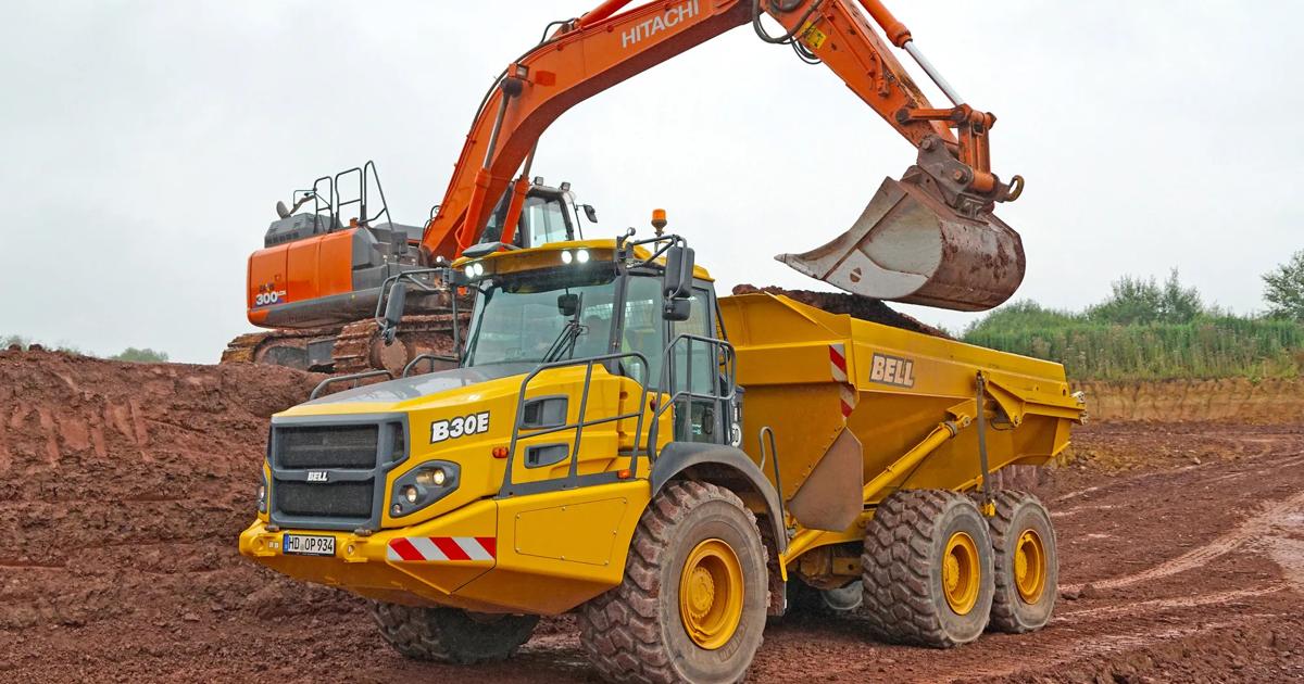 More Payload, Less Fuel – Bell B30E Dump Truck with Allison Fully ...